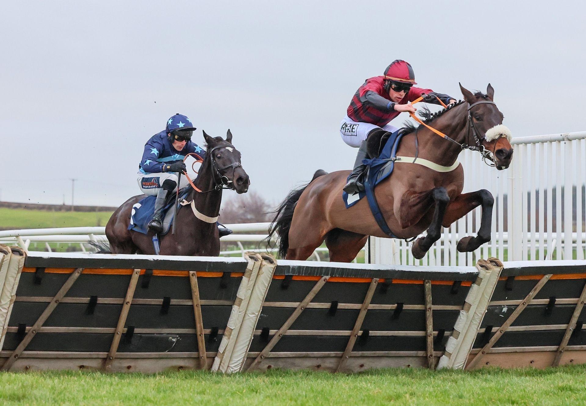 First Win Over Hurdles For Vadamos Gelding
