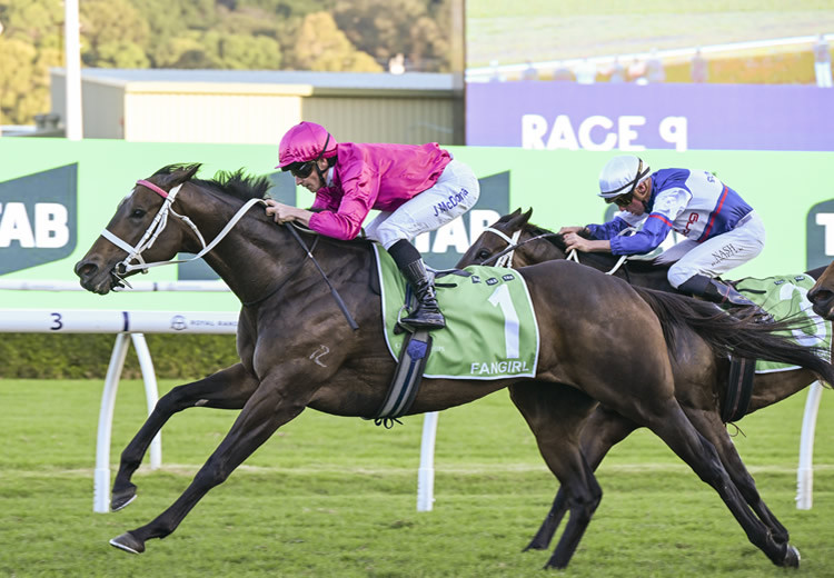 Fangirl Wins G1 Queen of the Turf