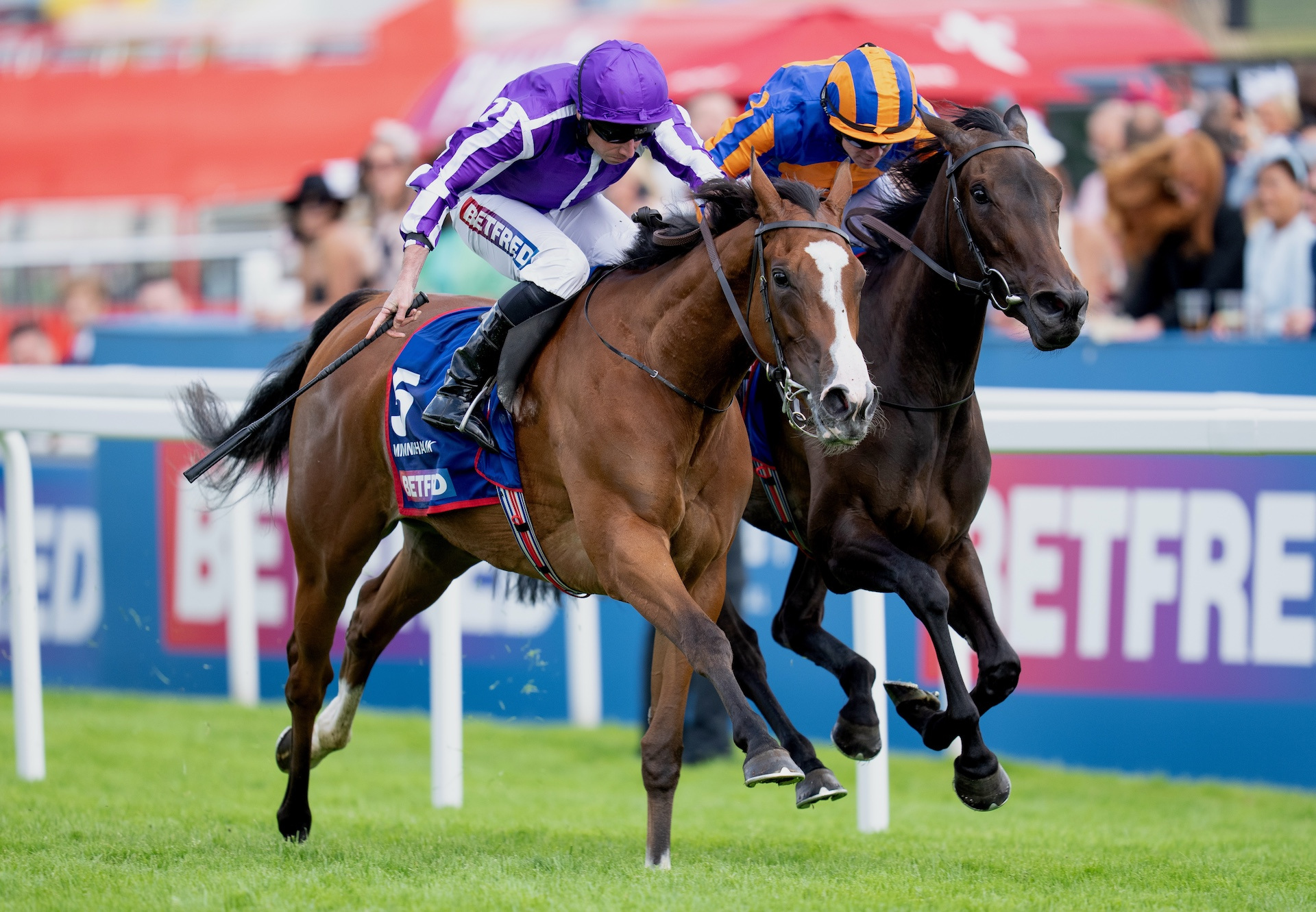 Minnie Hauk Leads Home Ballydoyle 1-2 In Epsom Oaks